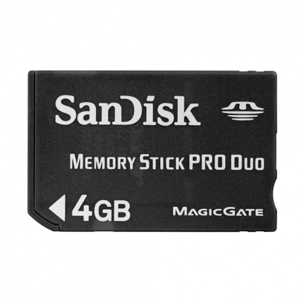 SanDisk Memory Stick Pro Duo 4 GB - F64 Studio